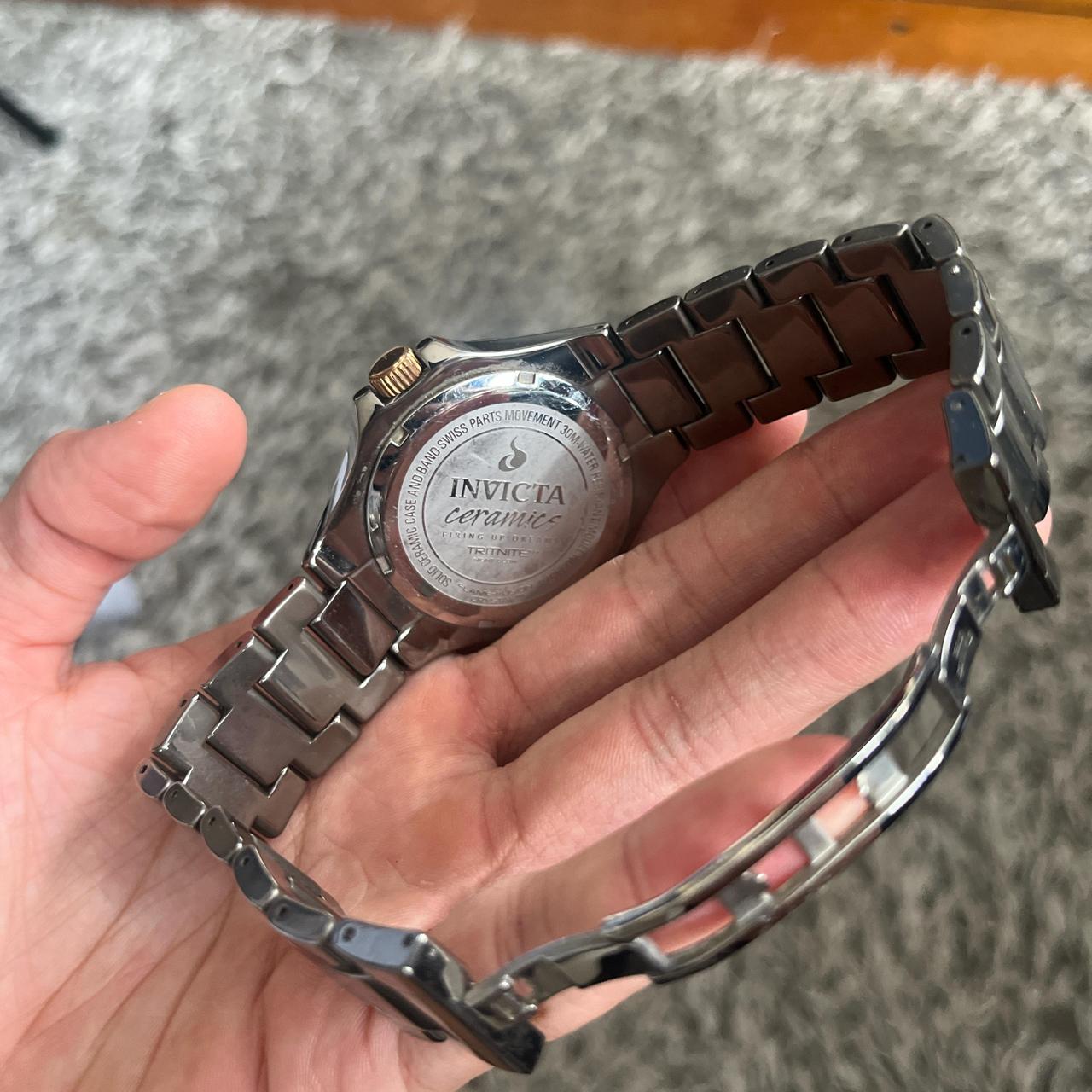 Invicta Silver and Bronze Watch ️Ready to Ship... - Depop