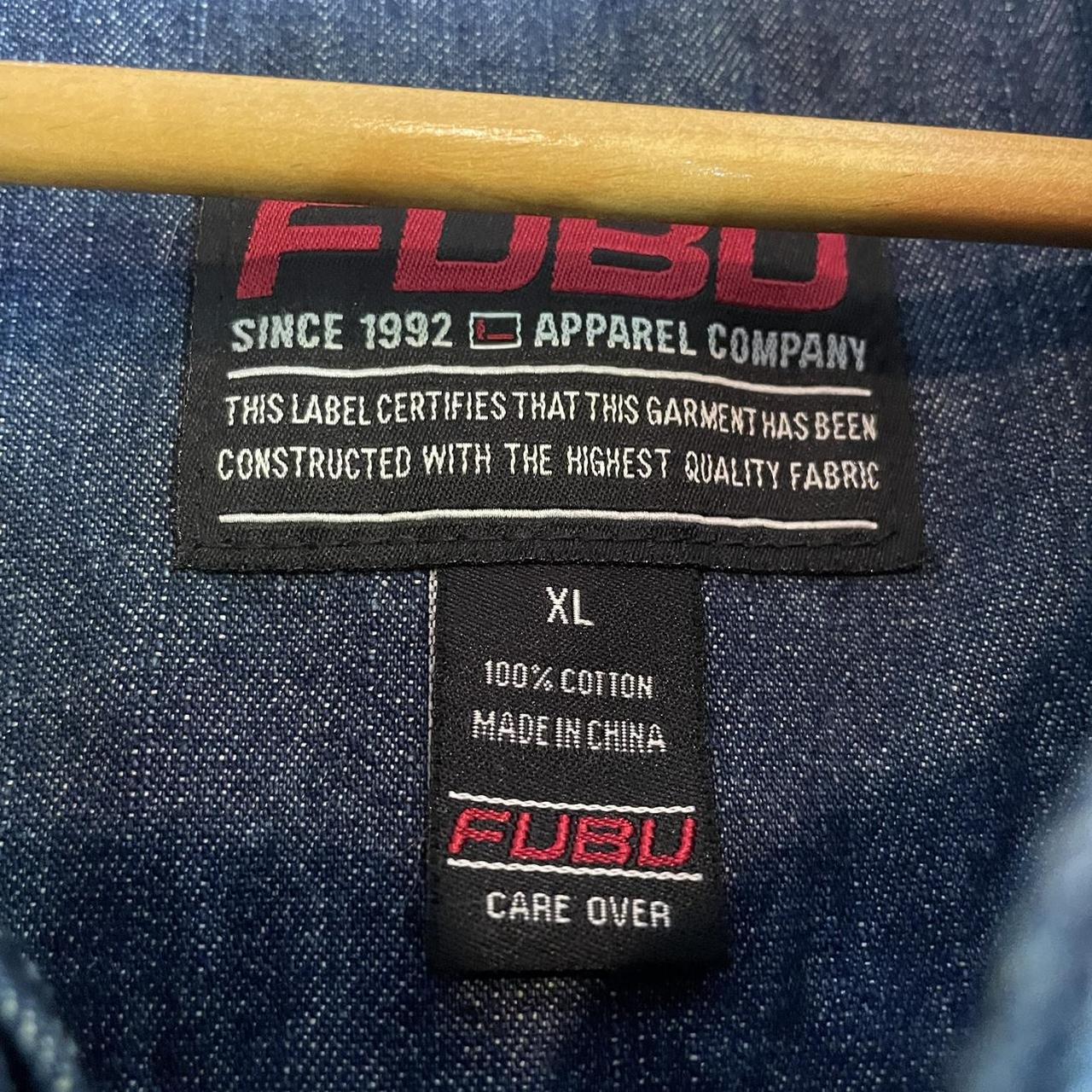 FUBU Men's Navy Jacket | Depop