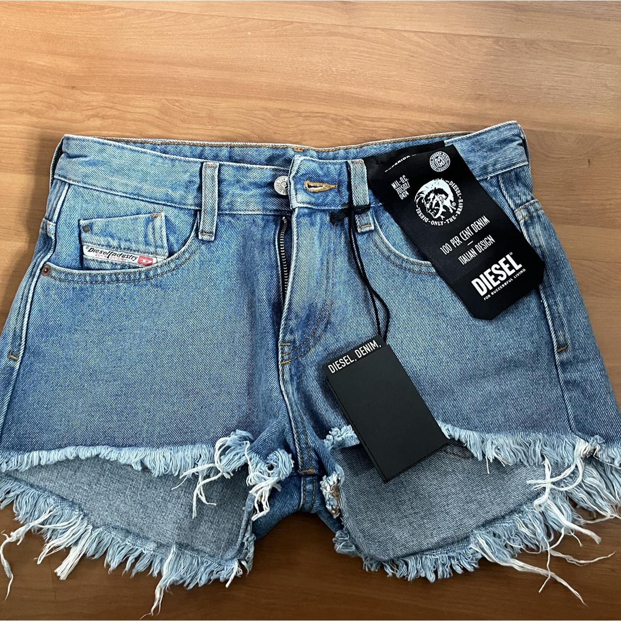 RRP £150 BRAND NEW Diesel denim fifty shorts. Still... - Depop
