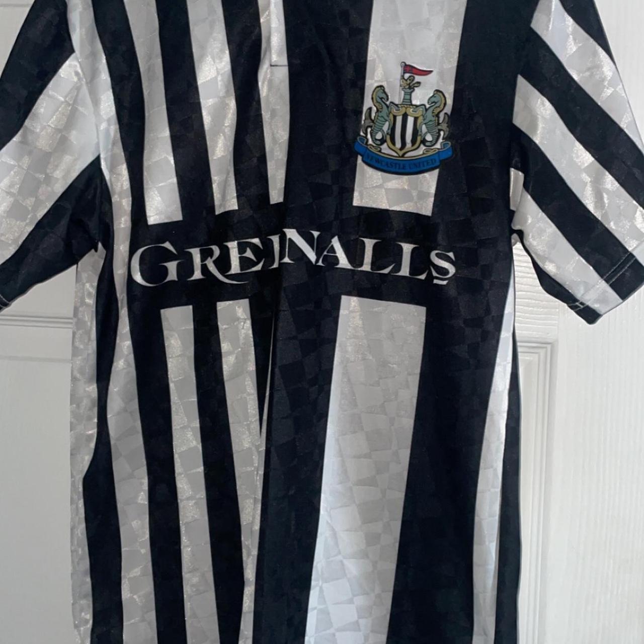 Official Score Draw Newcastle United Retro Kit -... - Depop