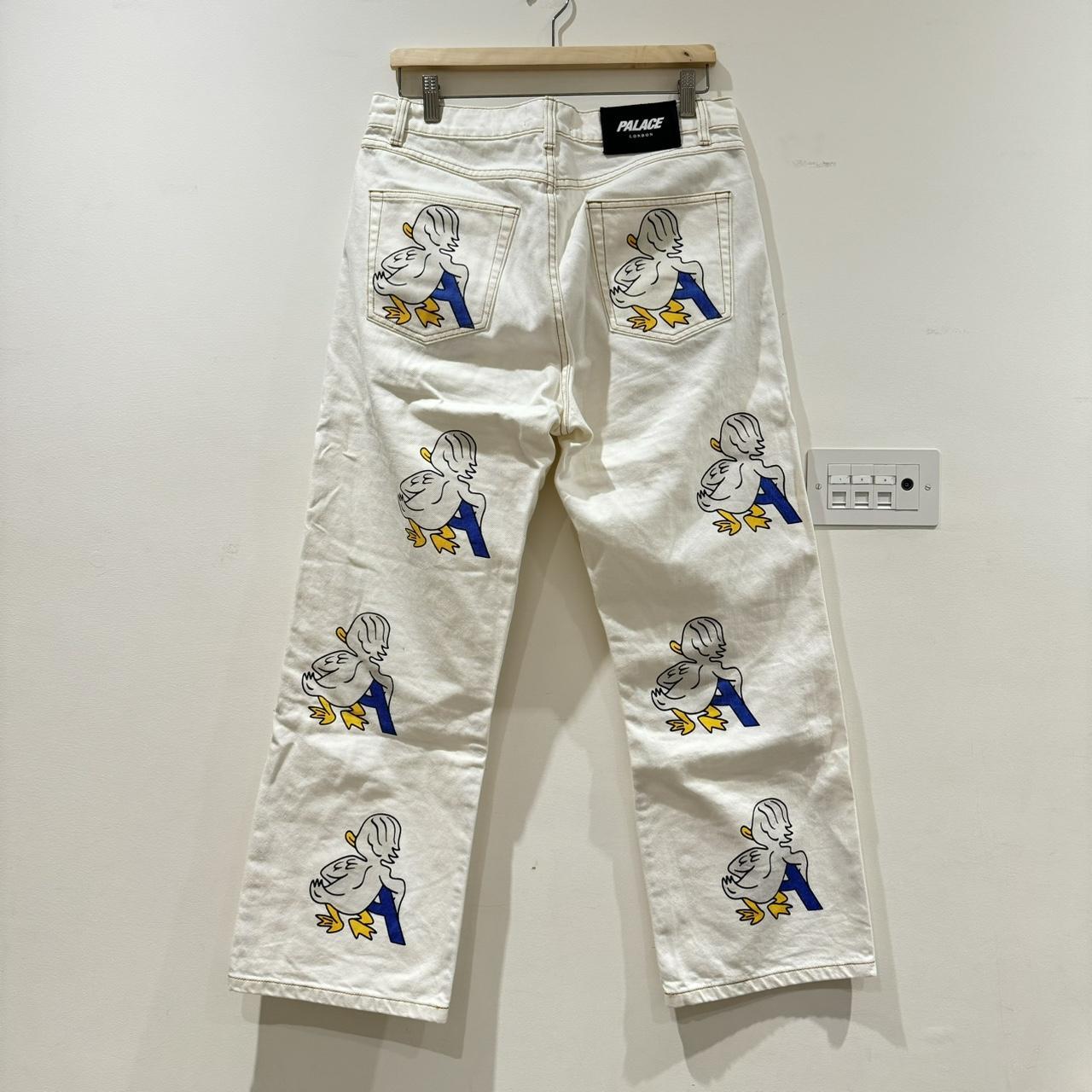 Palace Classic Duck Jeans Size 30, worn once,... - Depop
