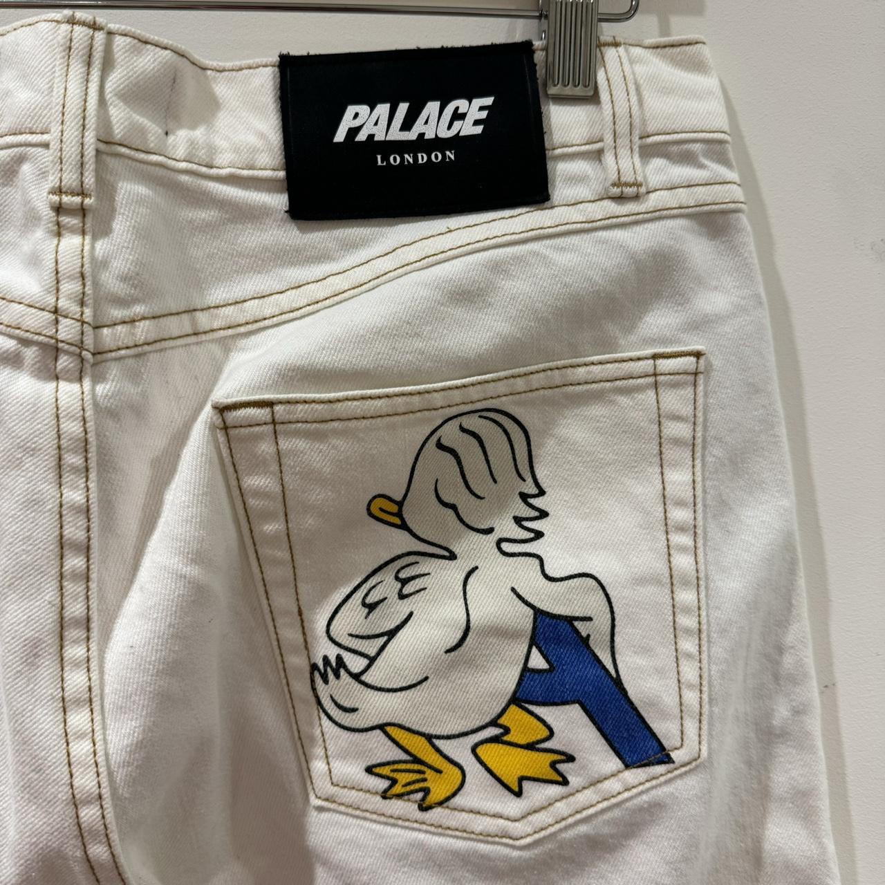 Palace Classic Duck Jeans Size 30, worn once,... - Depop