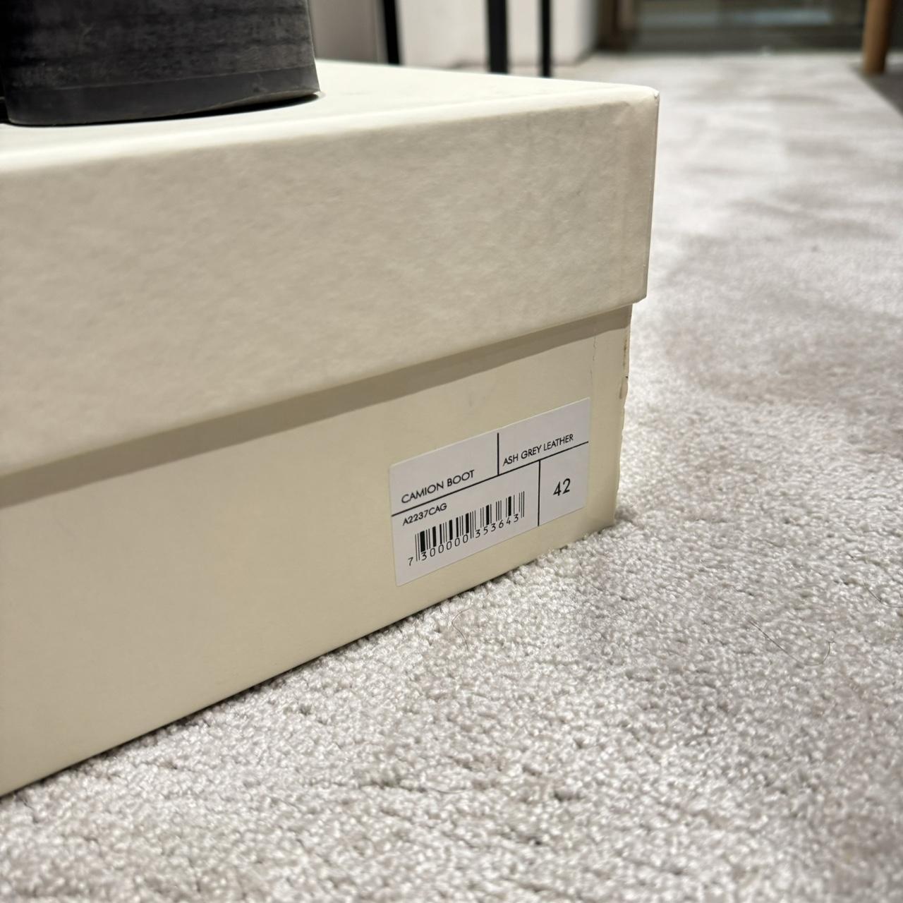 Our Legacy Camion Boots Ash Grey Size uk8, eu42 No... - Depop