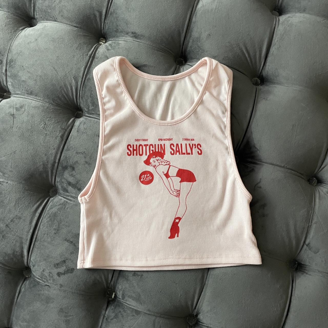 Pink tank top. No tags but it was sent to me from... - Depop