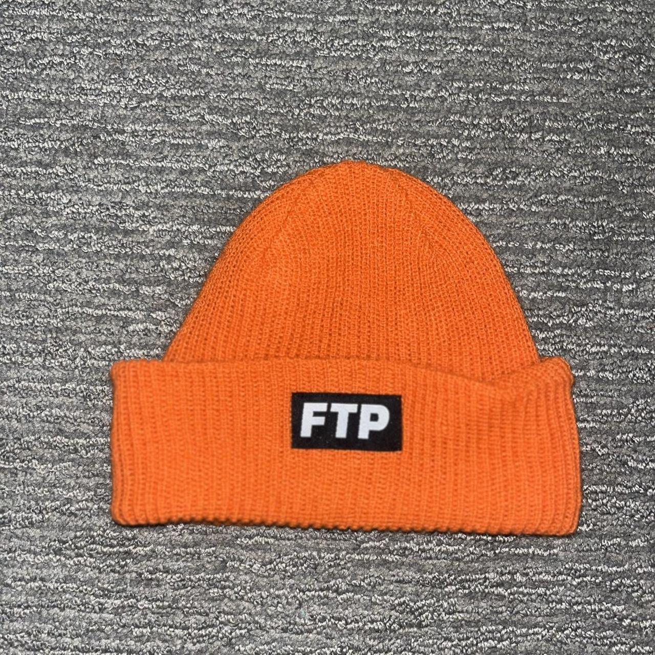 ftp knit beanie barely worn accepting offers - Depop