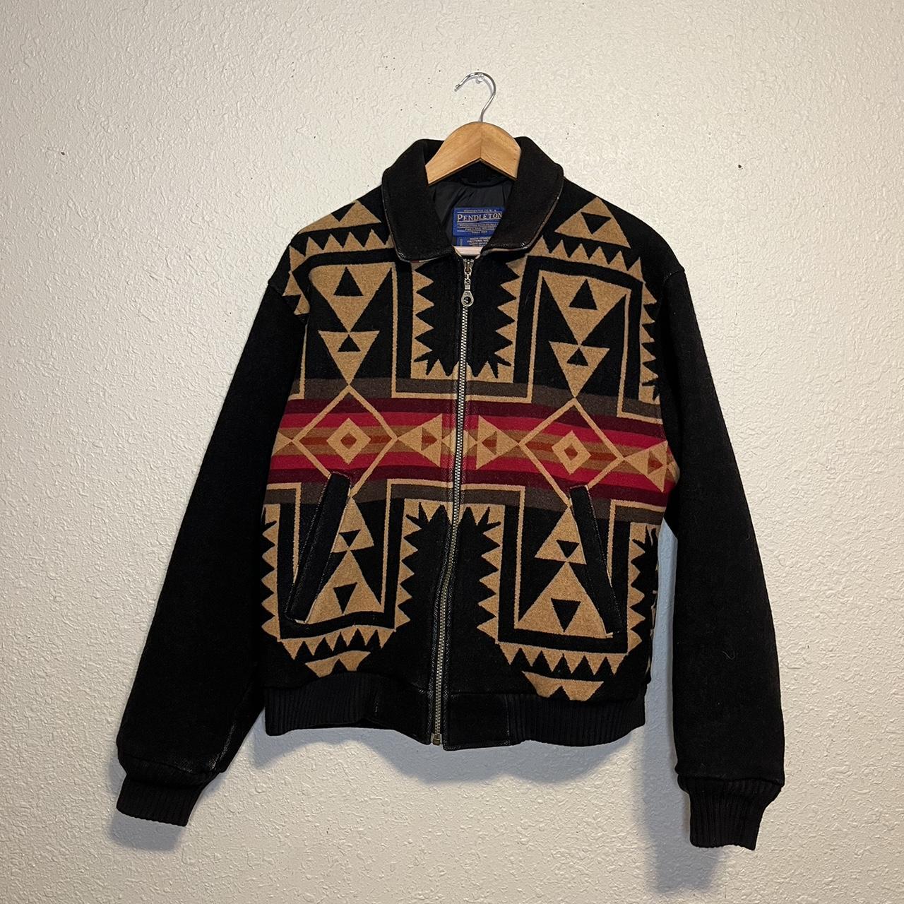 VINTAGE PENDLETON WESTERN JACKET Dimension: Chest -... - Depop