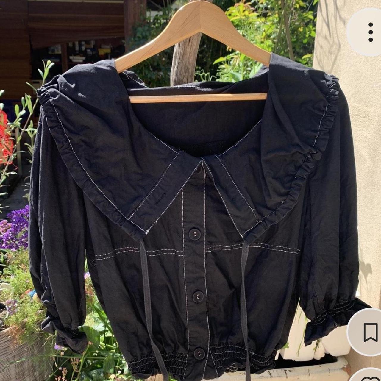 Handmade ganni Style blouse! Has an really... - Depop