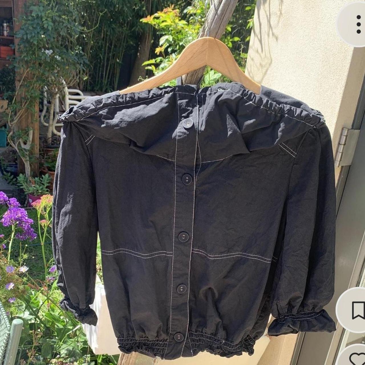 Handmade ganni Style blouse! Has an really... - Depop