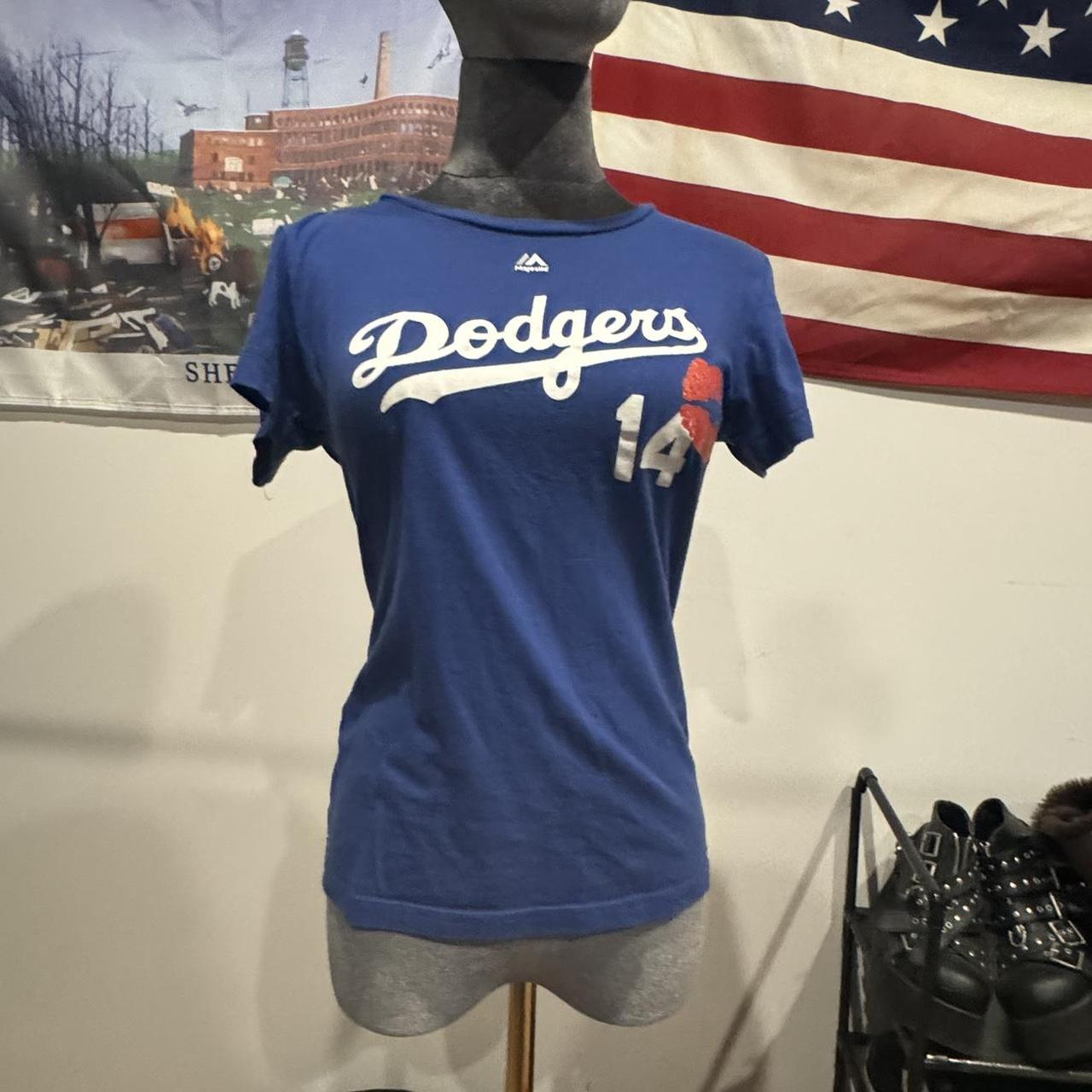 LOS ANGELES Dodgers Hernandez number 14 jersey on a... | Depop
