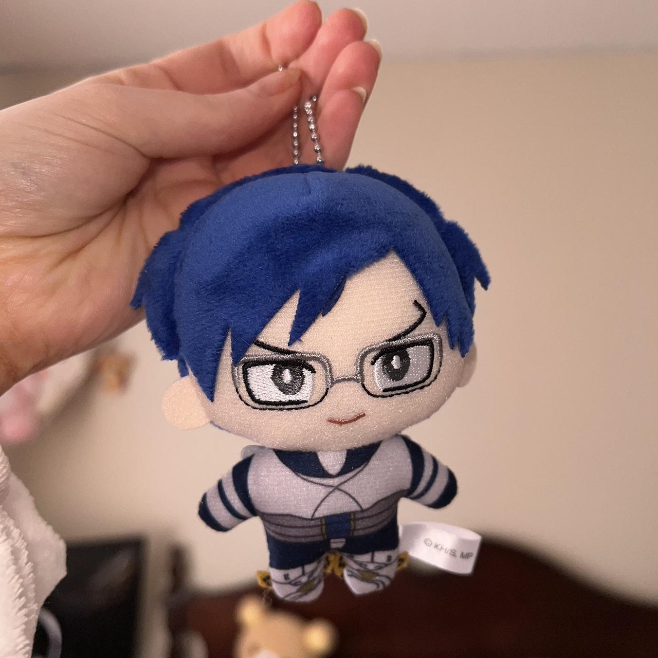 My hero academia Tenya Ida keychain plush Imported... - Depop