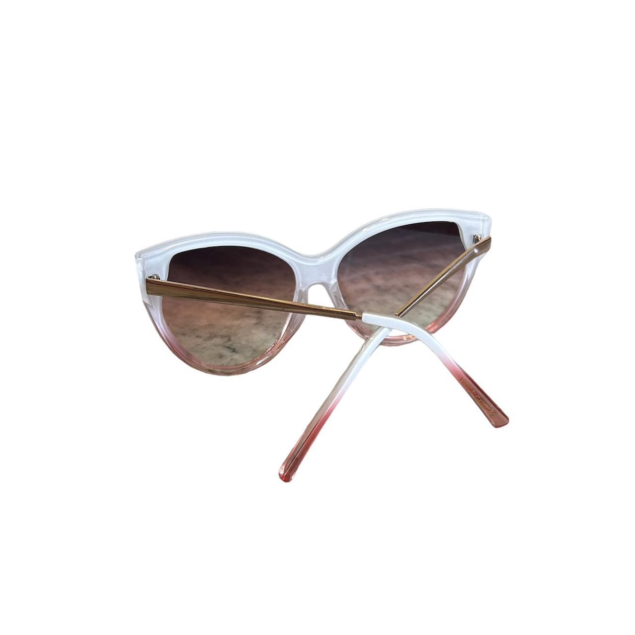 Vince Camuto Pink Cat Eye Sunnies Never Worn Perf Depop