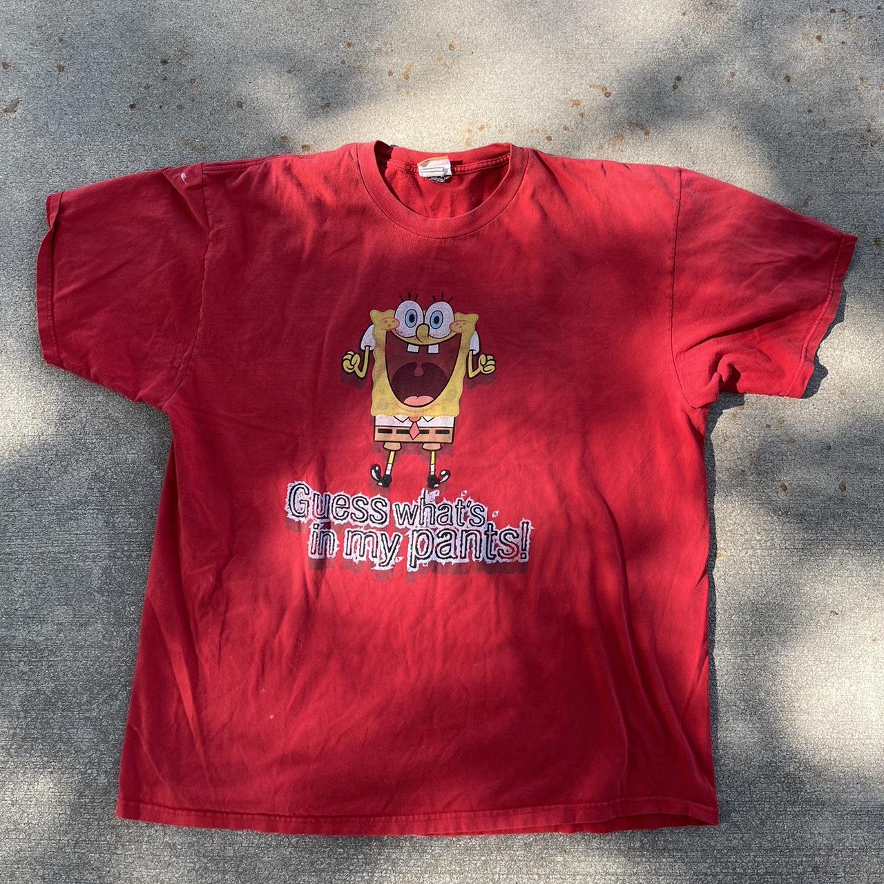 2003 SpongeBob t-shirt! In great condition only sign... - Depop