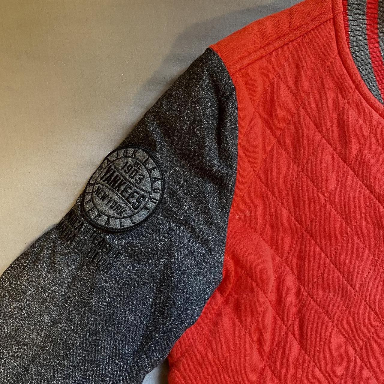 Women's Red and Grey Jacket | Depop