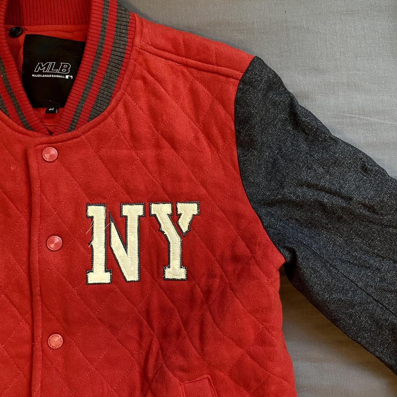 Women's Red and Grey Jacket | Depop