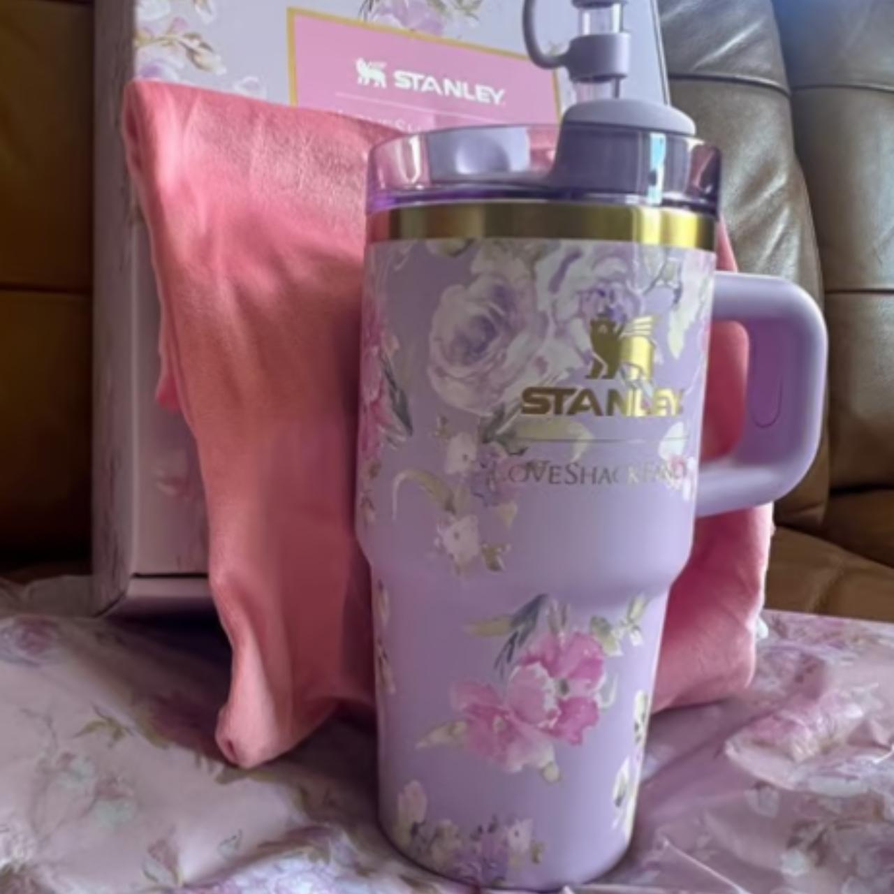 Love Shack Fancy Stanley 20 oz. Quencher, Happy... - Depop