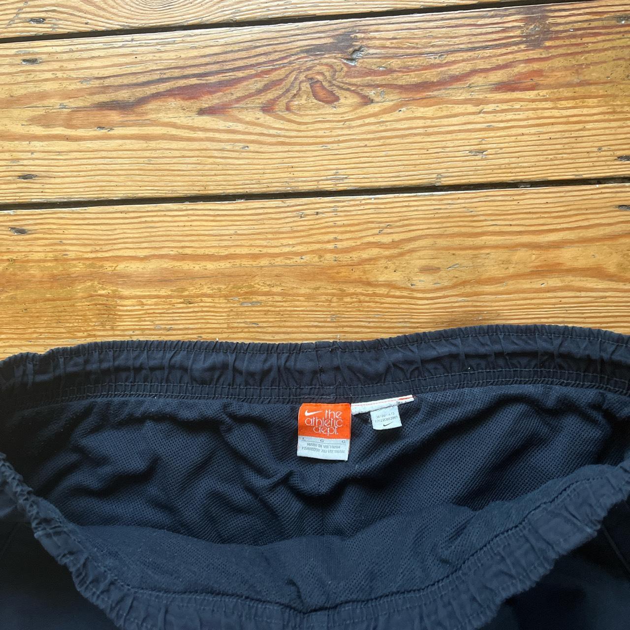 Super sick vintage baggy Nike shell joggers in a... - Depop