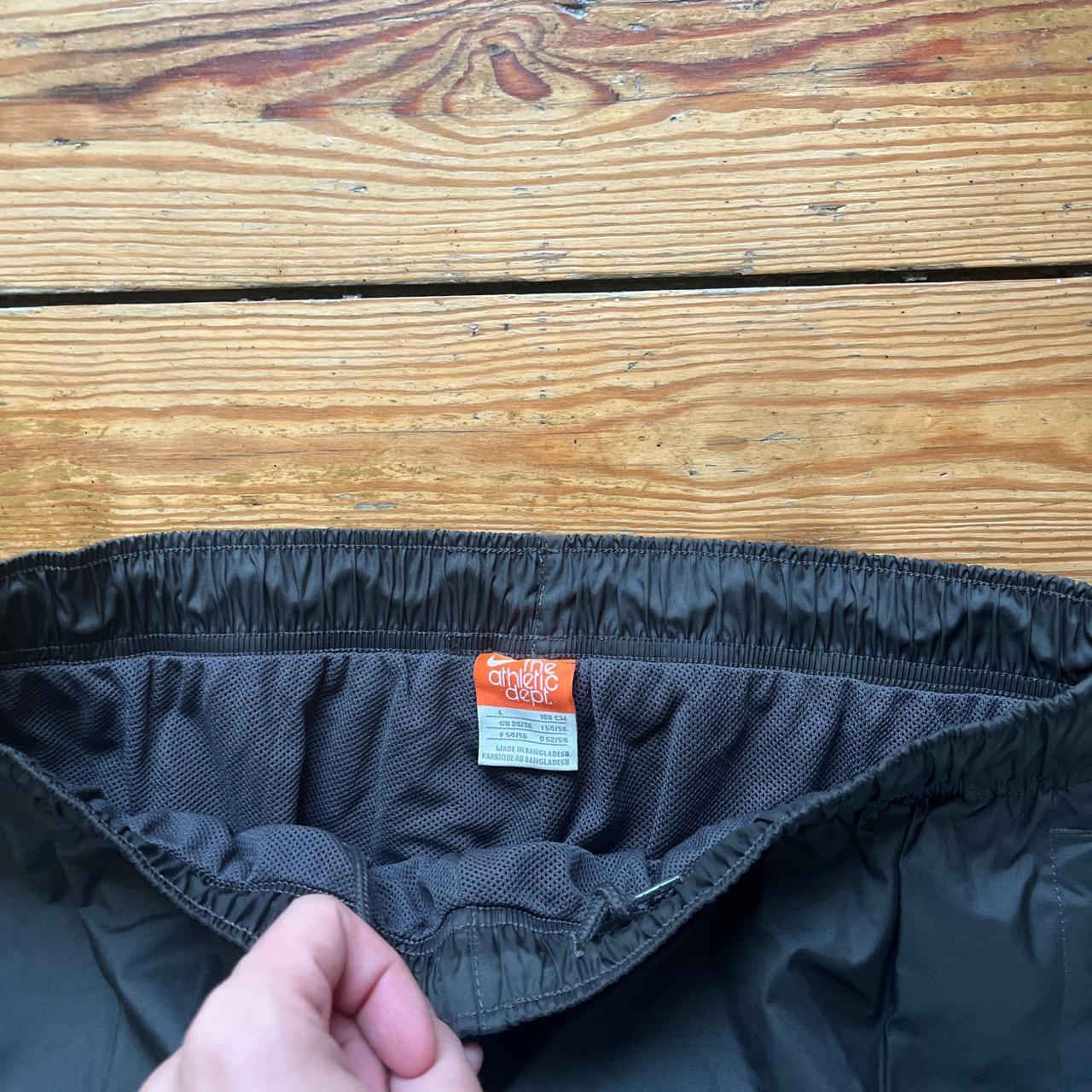 Super sick vintage baggy Nike shell joggers in a... - Depop