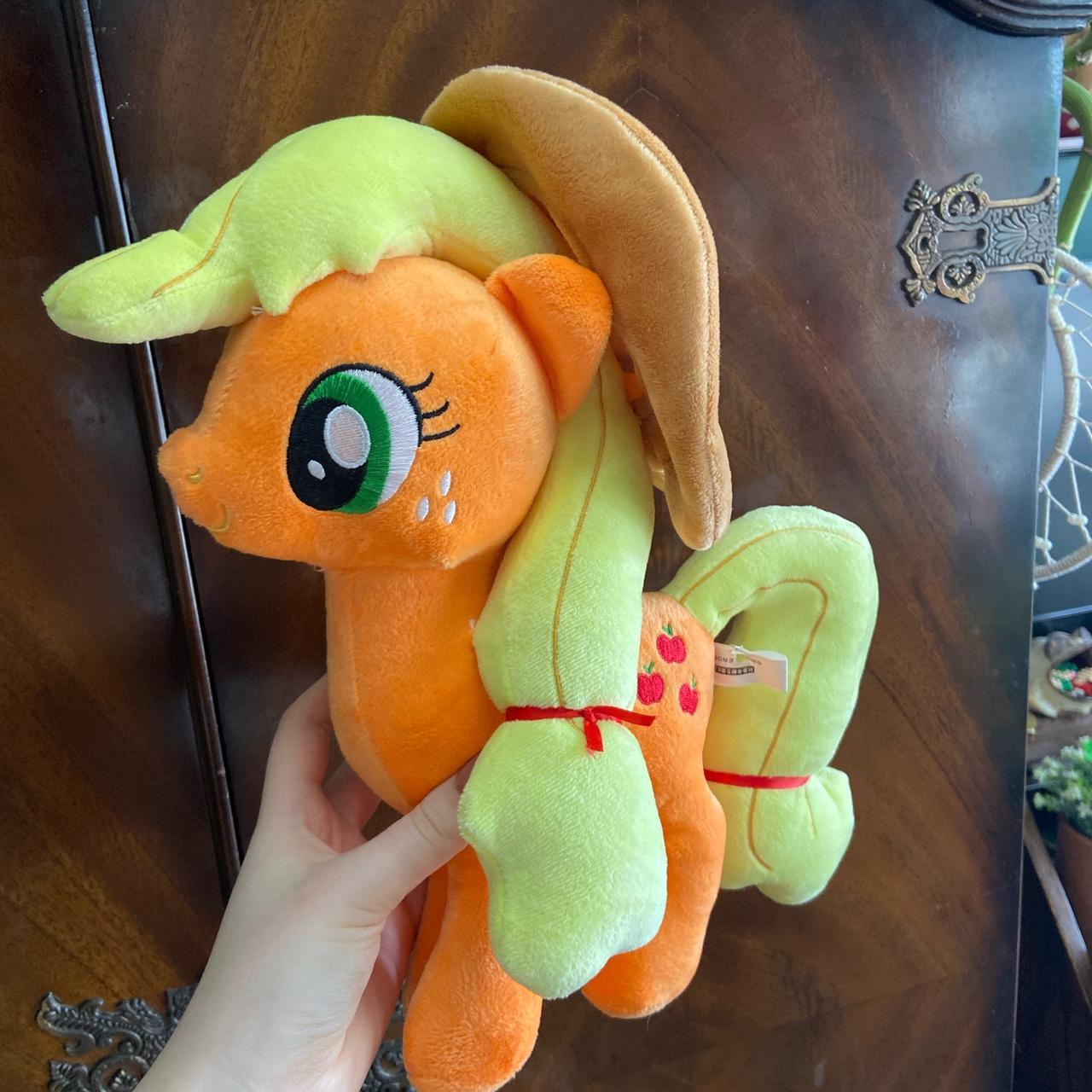 Rare Chinese imported AppleJack plush 🍎🍏🌿 brand new... - Depop