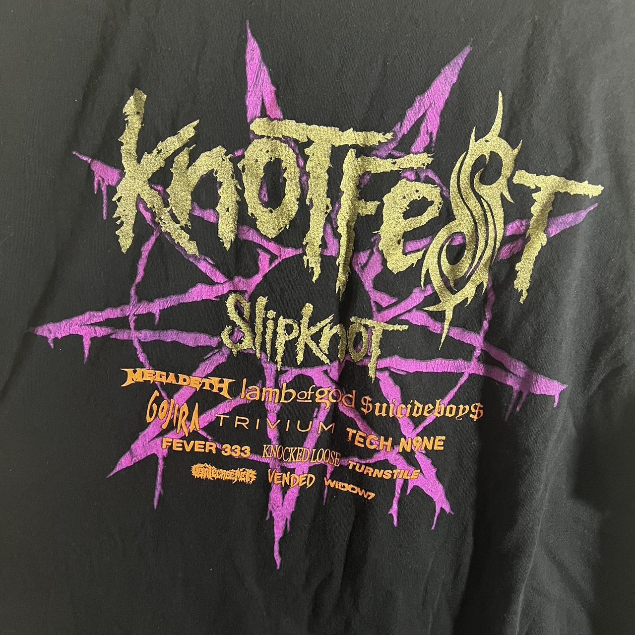 knotfest 2021 shirt 3XL / XXXL Got this at the... - Depop