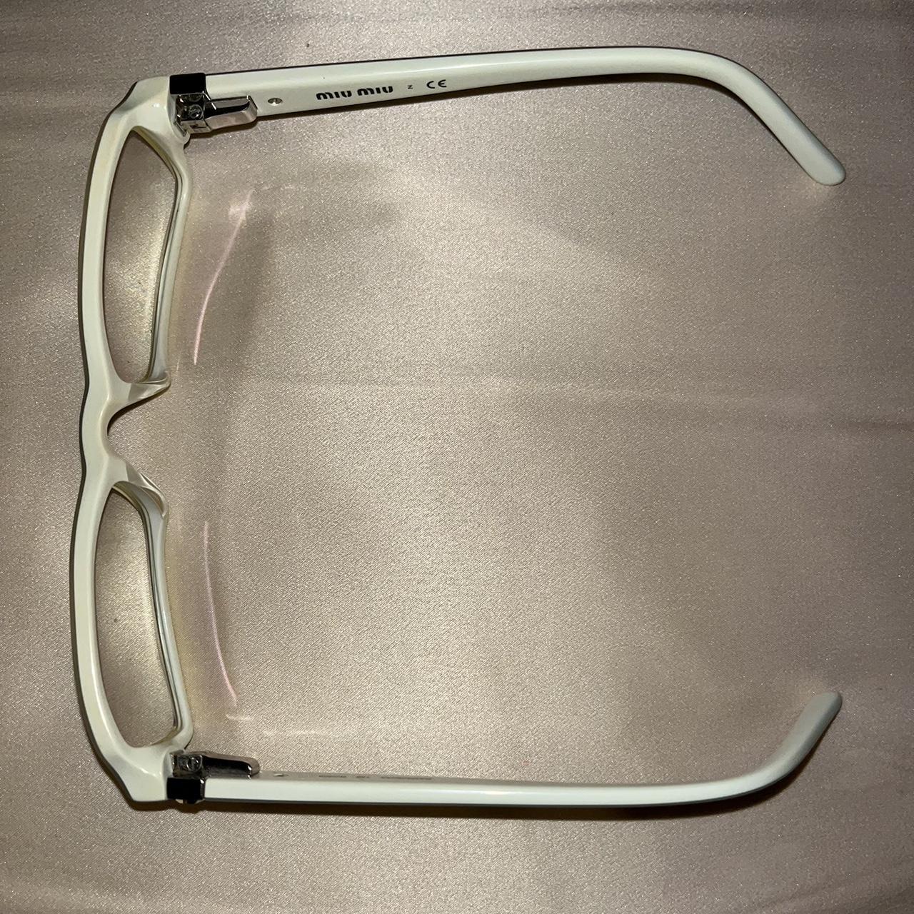 90s miu miu reading glasses. bayonetta mf mother dweeb - Depop