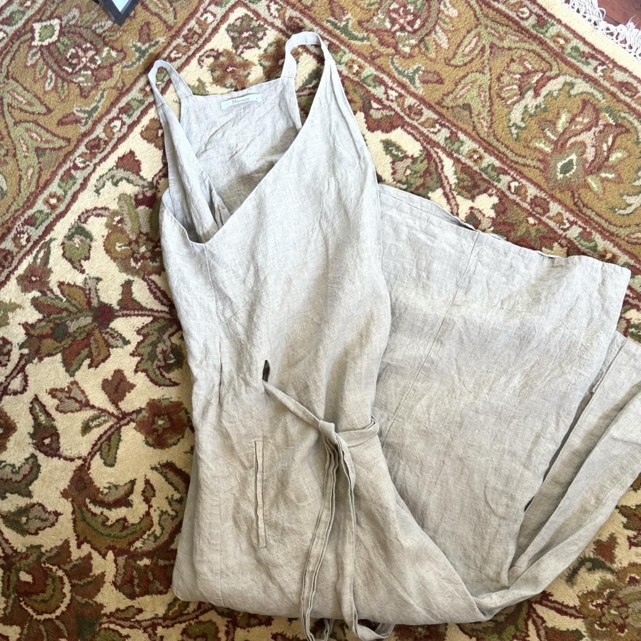 Gorgeous Morrison linen wrap dress 🍸 Size 8-10 - Depop