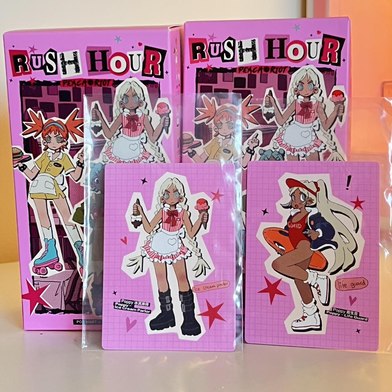 Popmart Peach Riot Rush Hour series POPPY FIGURES... | Depop
