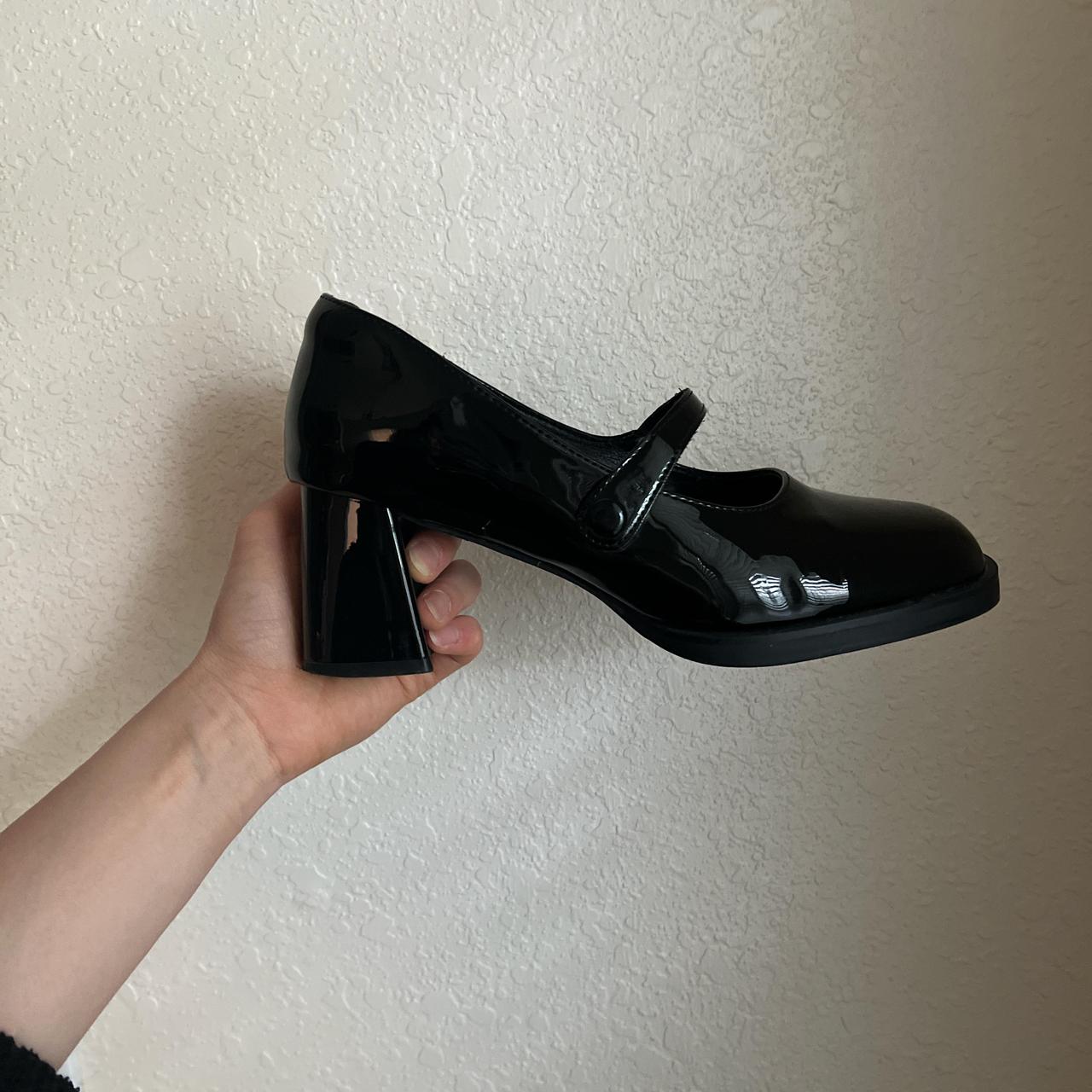 freezia x daf shoes taiwan collaboration black mary... - Depop