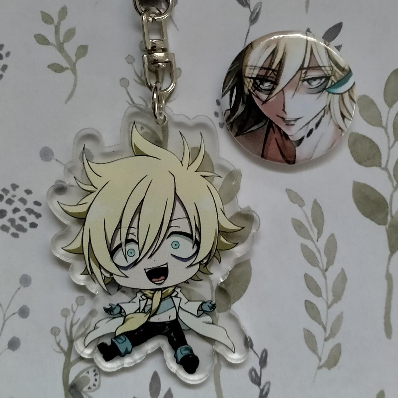 'shaman king' johann faust viii double sided... - Depop