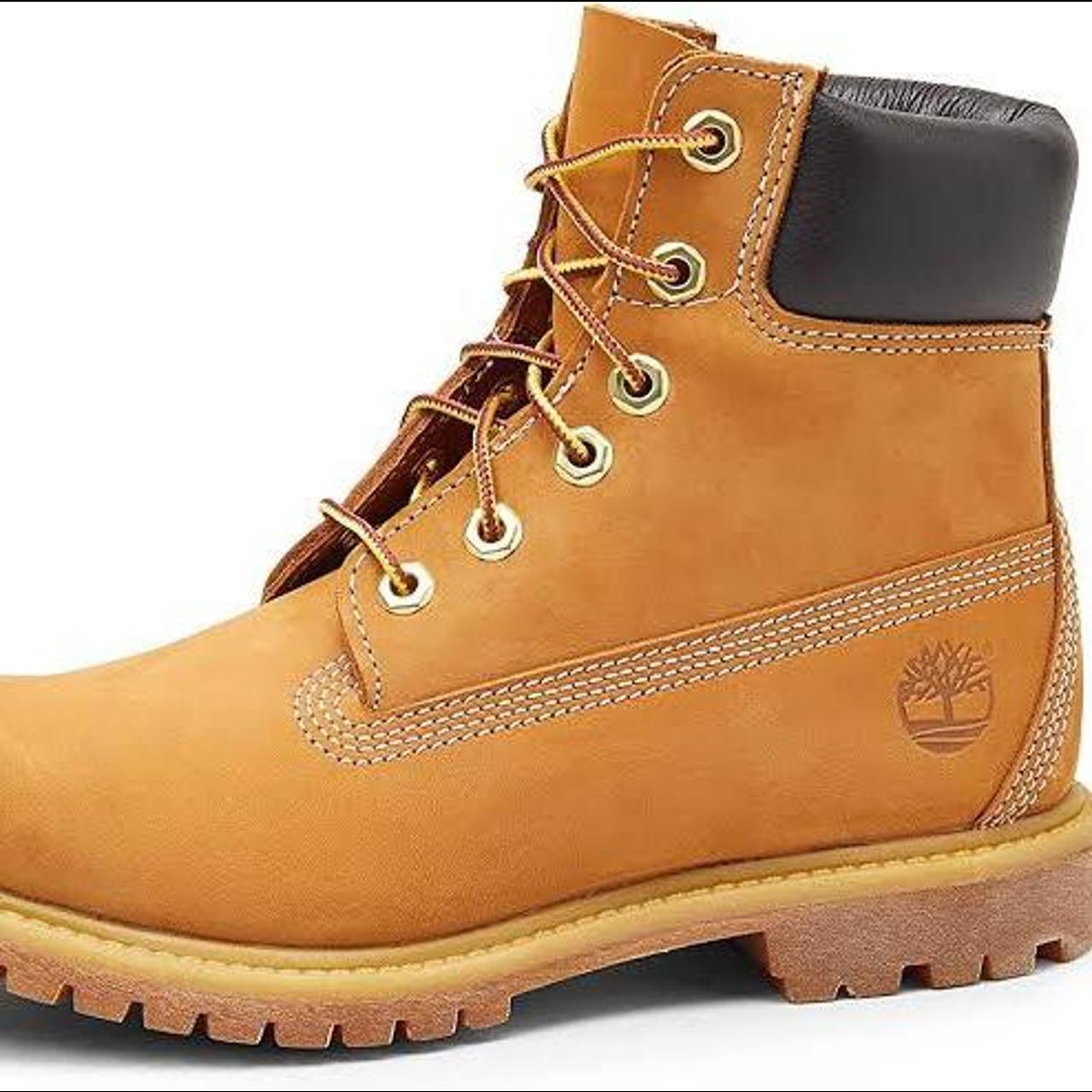 Timberlands Original tan colour Eu 37.5 Us 5... - Depop