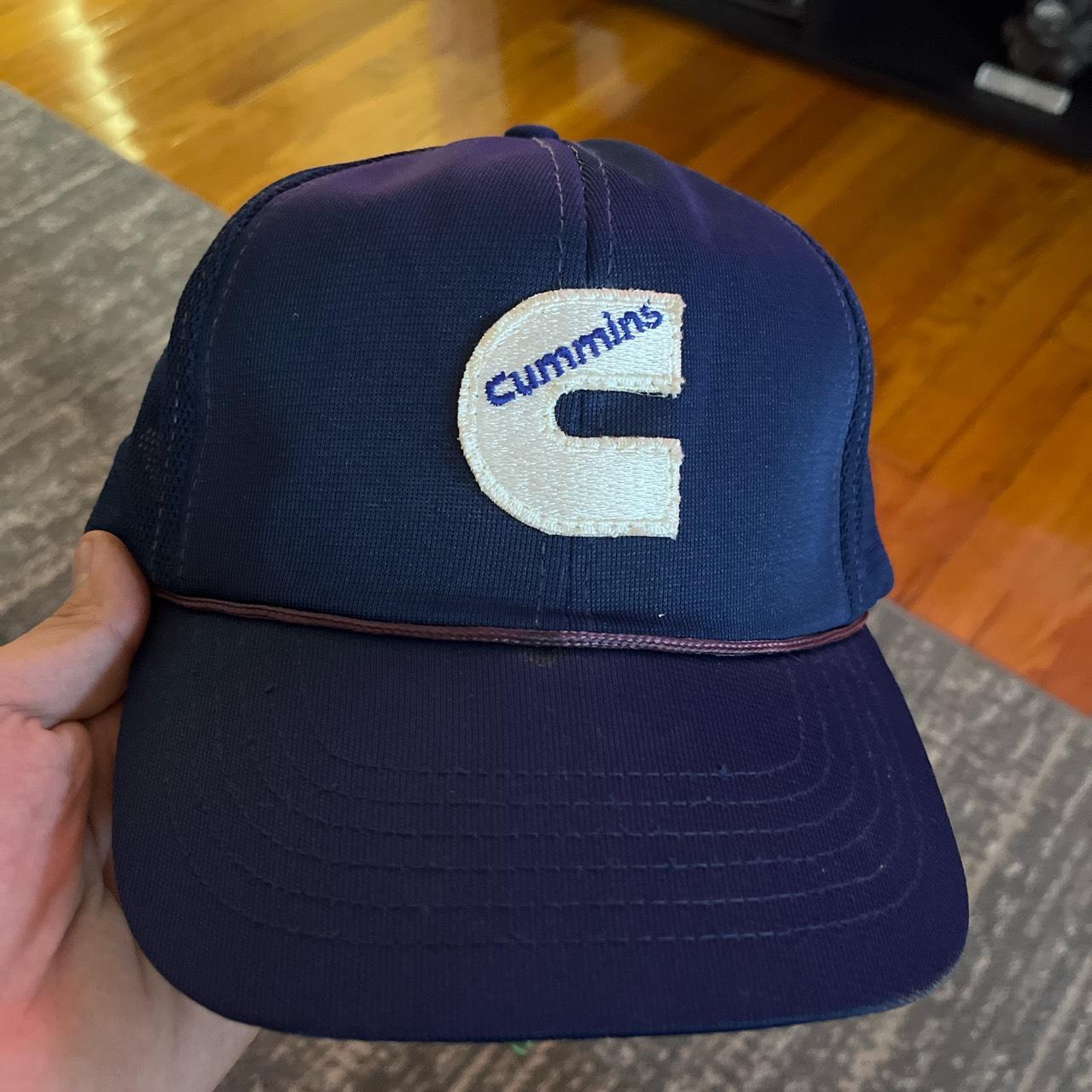 Vintage Cummins Trucker Hat Small stain as shown in... - Depop