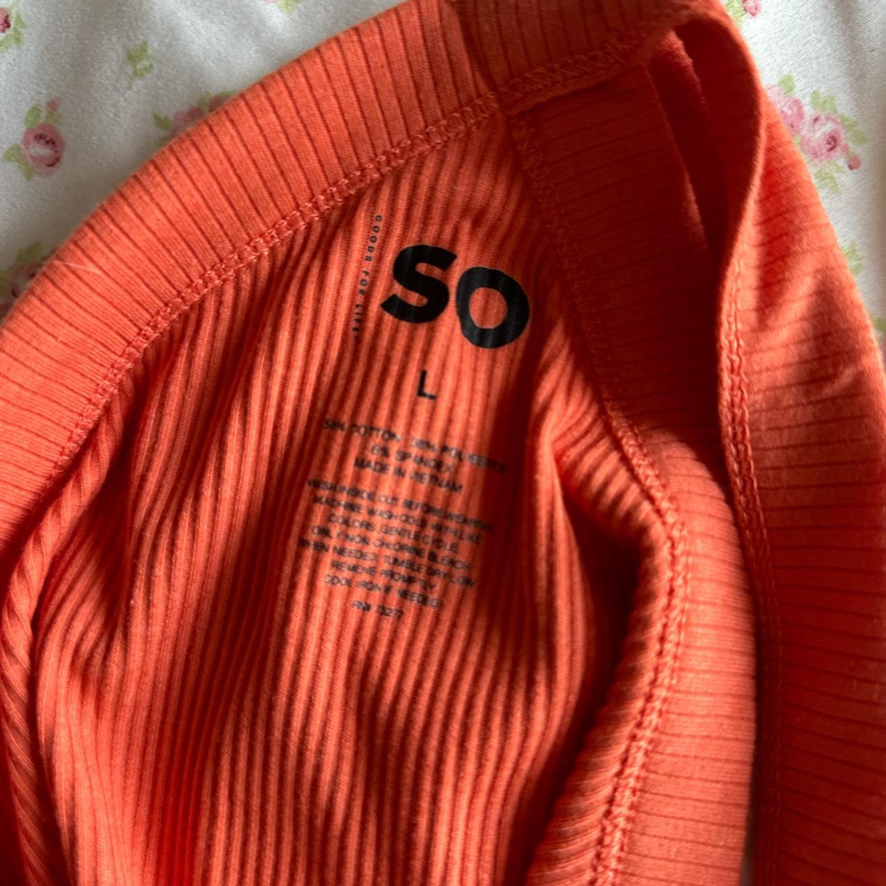 SO Clothing Orange Tank Top 🖤 ┊ Worn:... - Depop