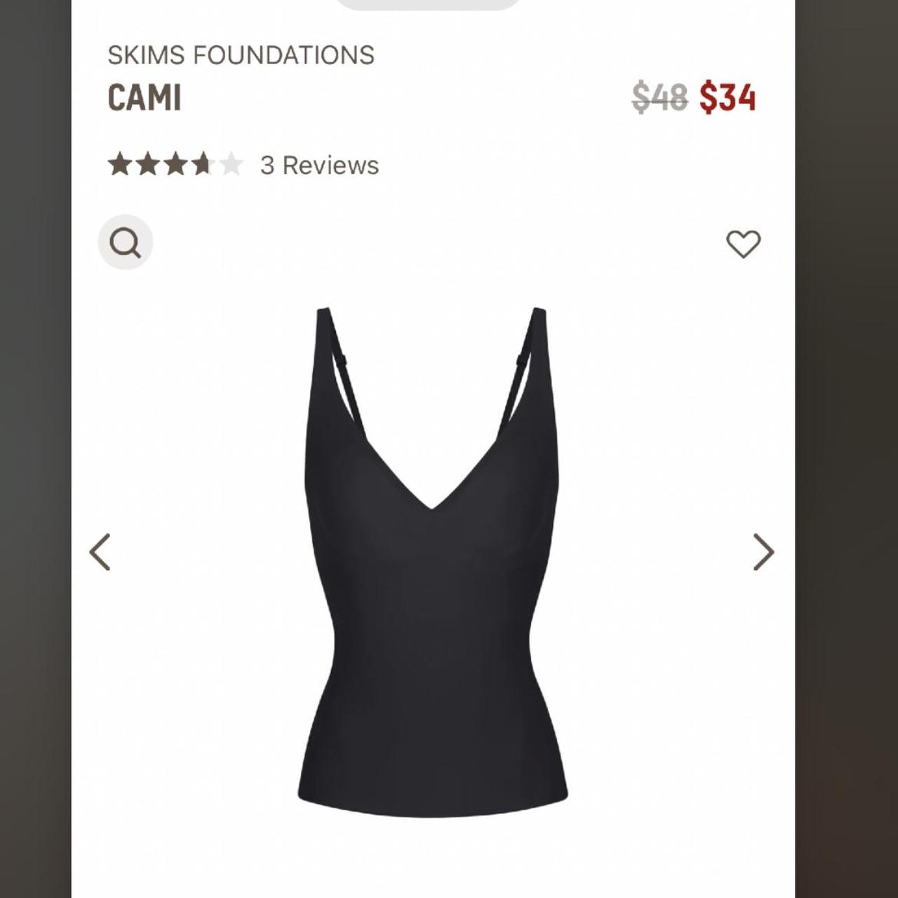 Sold out Skims foundation cami size small Never... - Depop