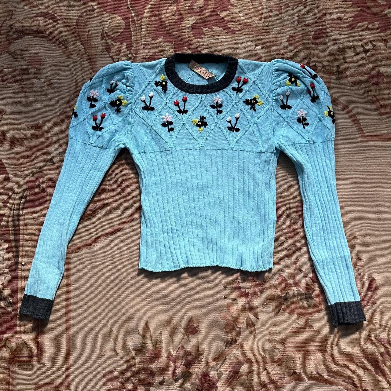 Cormio Oma Cotton Sweater Cotton Sweater in... - Depop