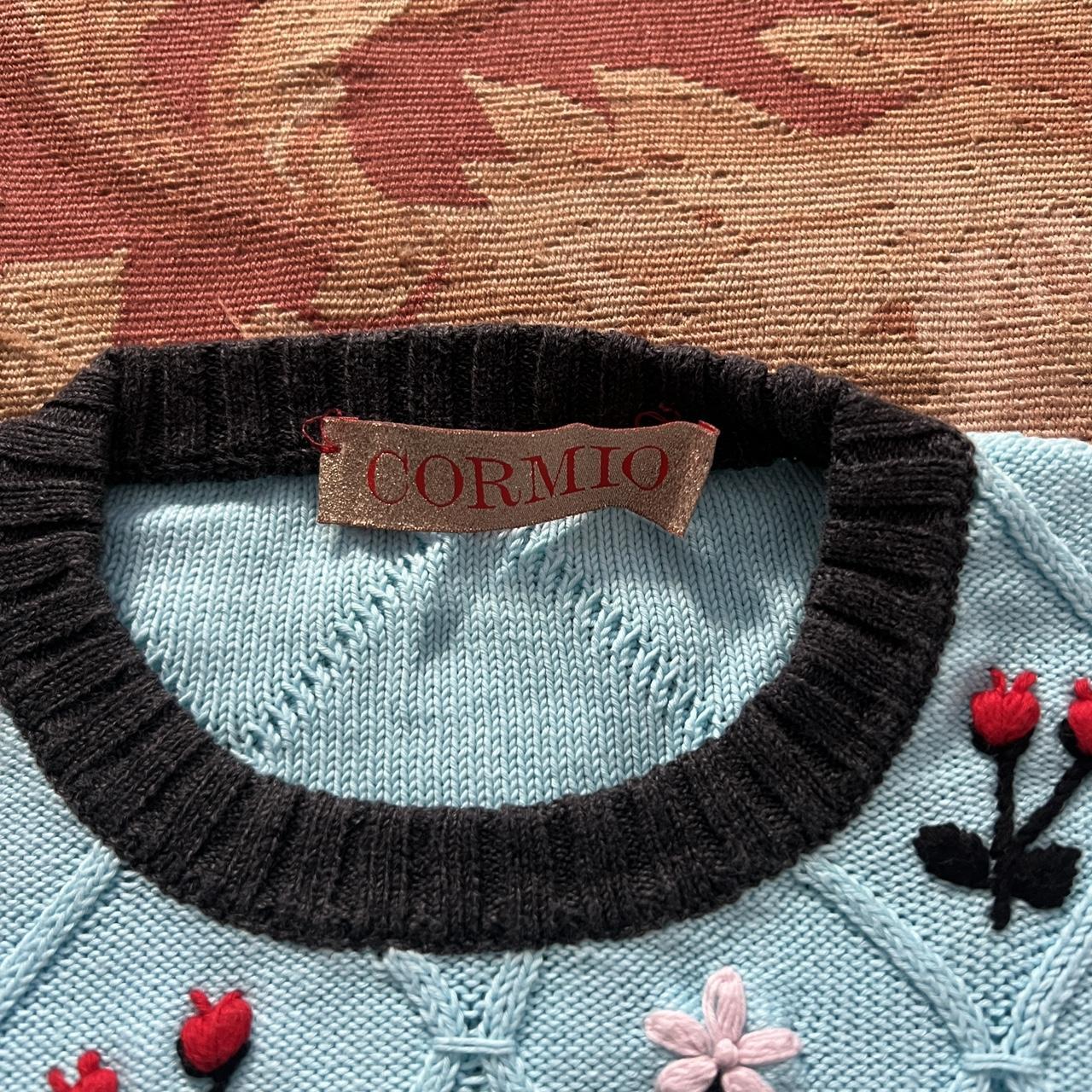 Cormio Oma Cotton Sweater Cotton Sweater in... - Depop