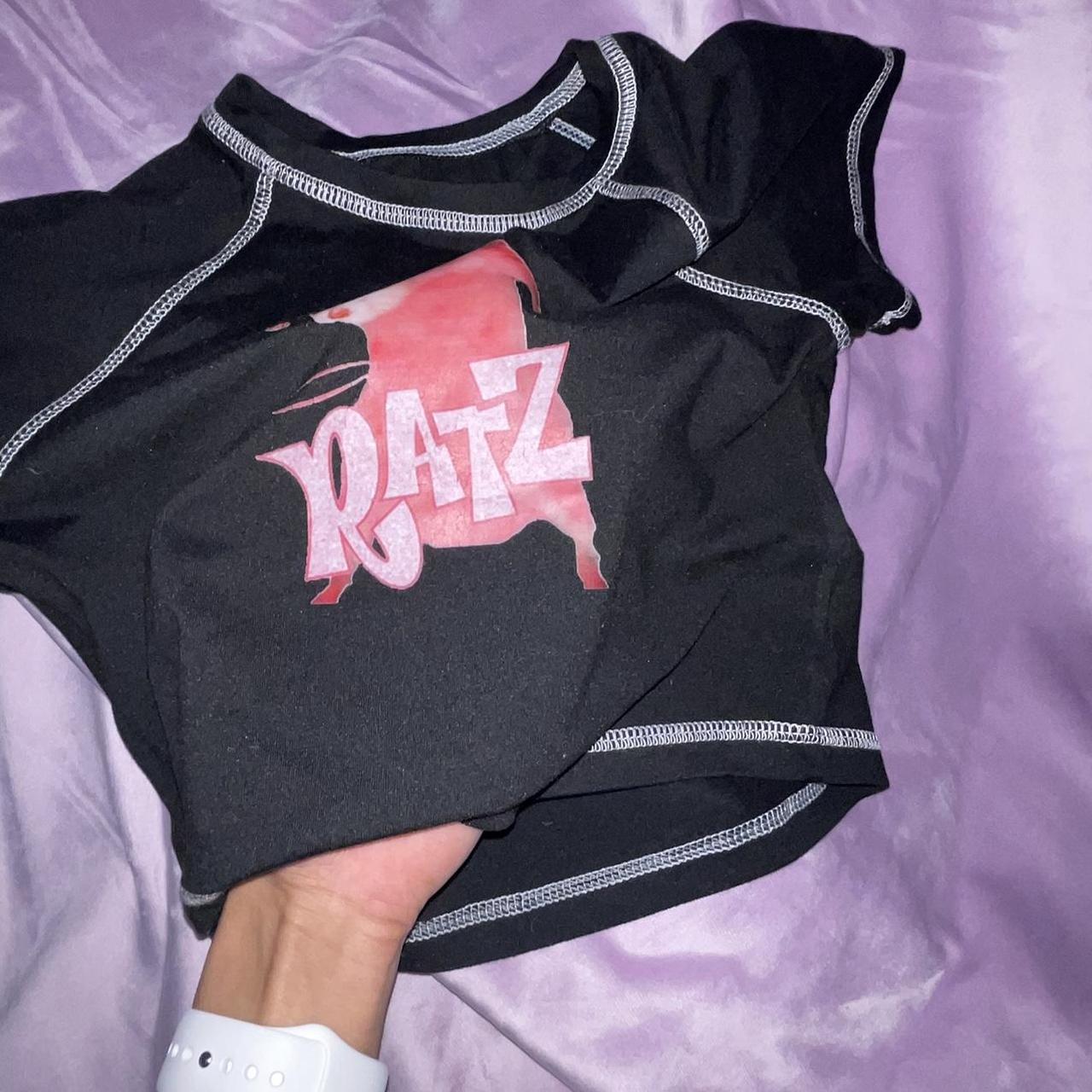 Ratz crop top play on #bratz with a pink #rat #decora - Depop