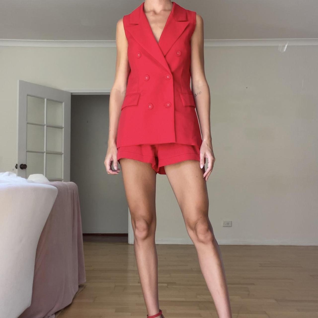 LIONESS red set | Size 6/8 | Never worn - Depop