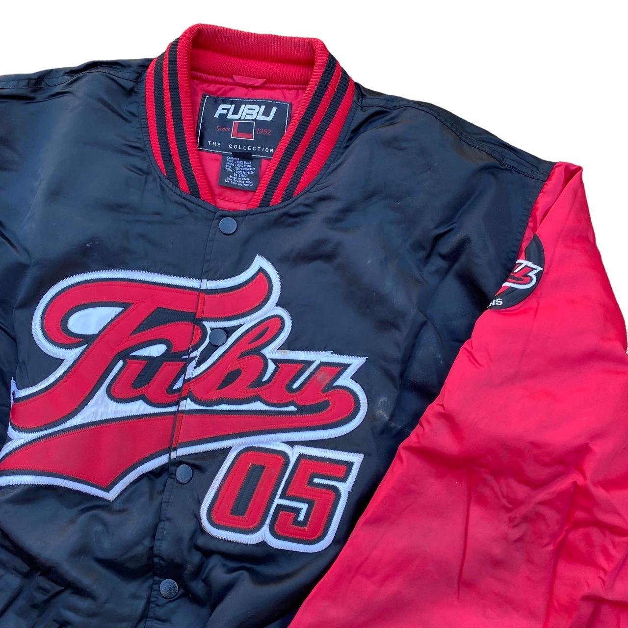Vintage FUBU Varsity Bomber Style Jacket Crazy find!... - Depop