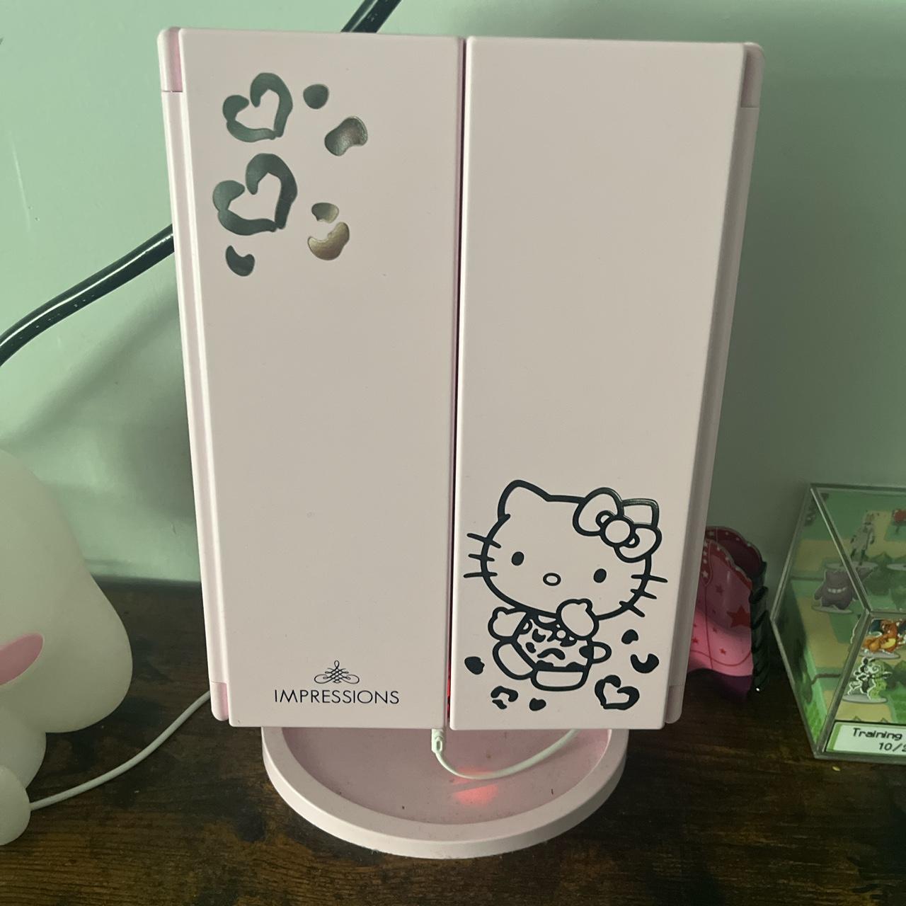 Hello kitty impressions trifold mirror I don’t use... - Depop