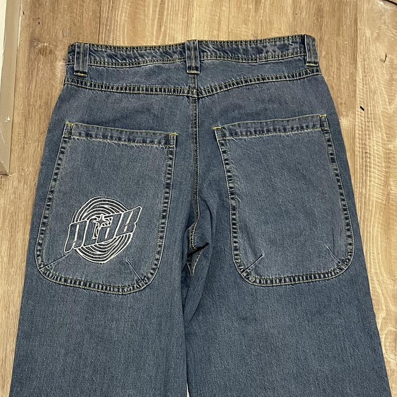 jnco type jeans alab brand never worn brand new with... | Depop