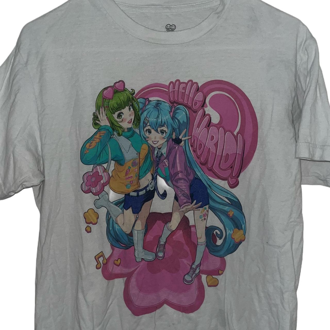 White Vocaloid Megapoid Hello World Hatsune Miku and... - Depop