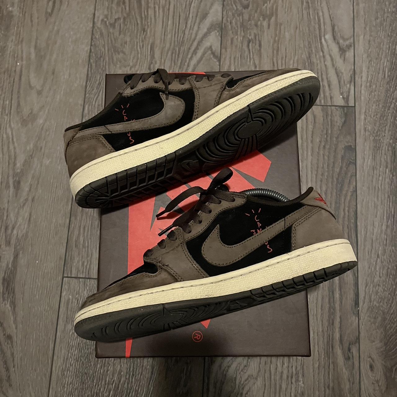 TRAVIS SCOTT 1 MOCHA LOW SIZE - 7 OG ALL SLIGHT... - Depop