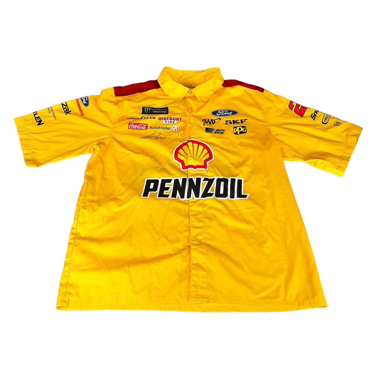 Joey Logano JH Design NASCAR Racing Polo. There are... - Depop