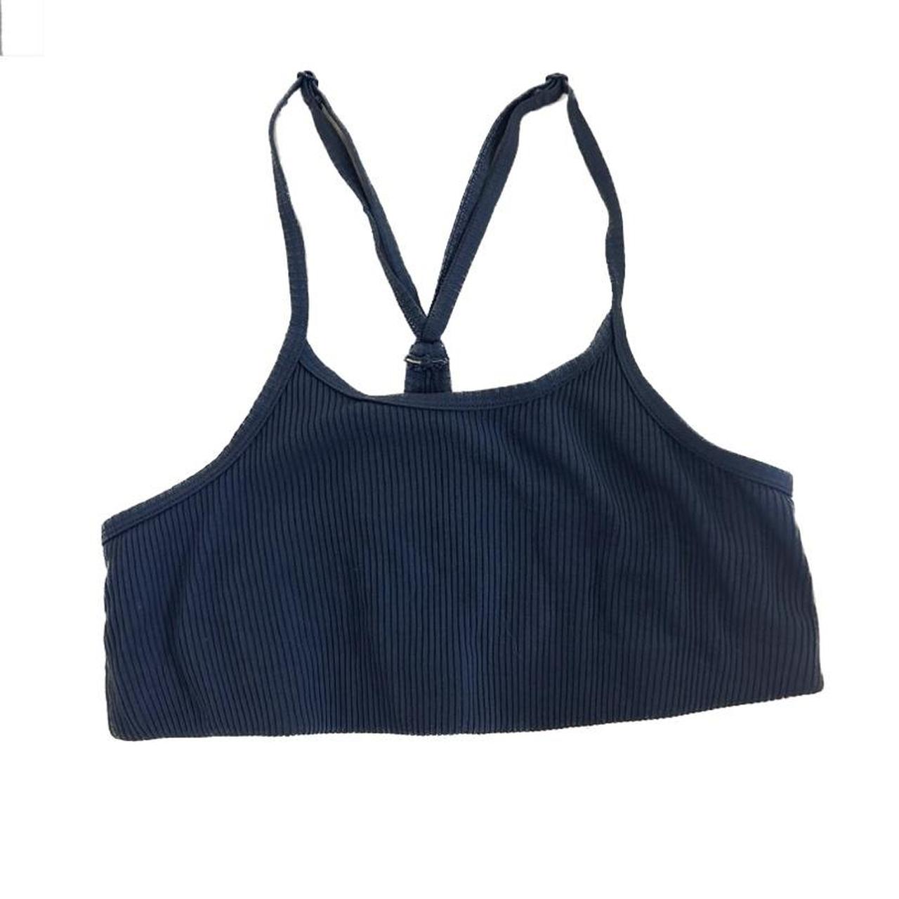 Wsly Rivington ribbed bra NOT BLACK, only shown on... - Depop