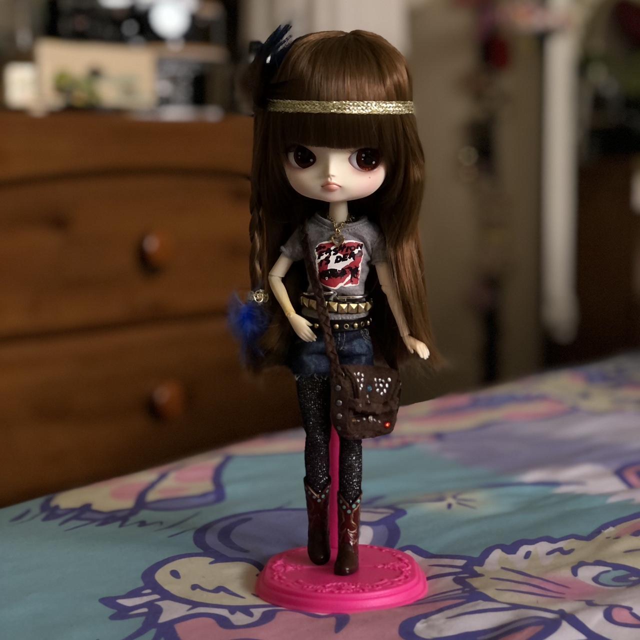 Pullip family 2010 Dal x Risa Hirako doll Chibi Risa... - Depop