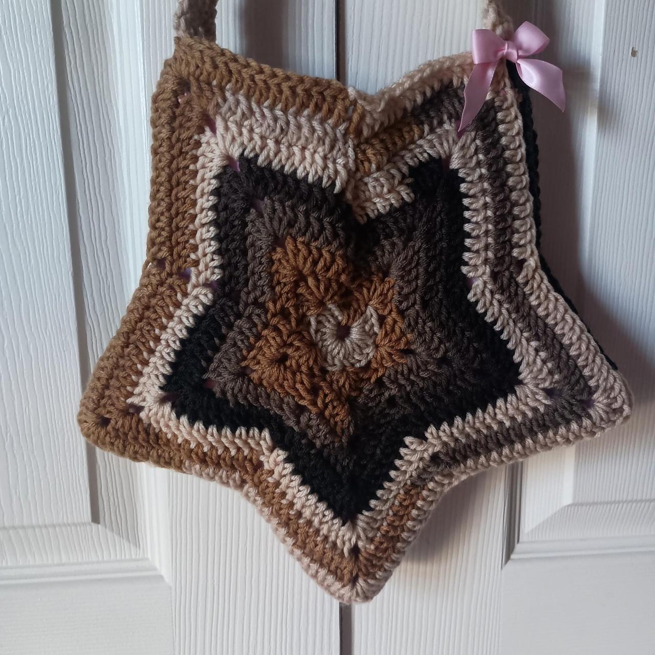 Neapolitan star bag - Crossbody - Fabric lined -... | Depop