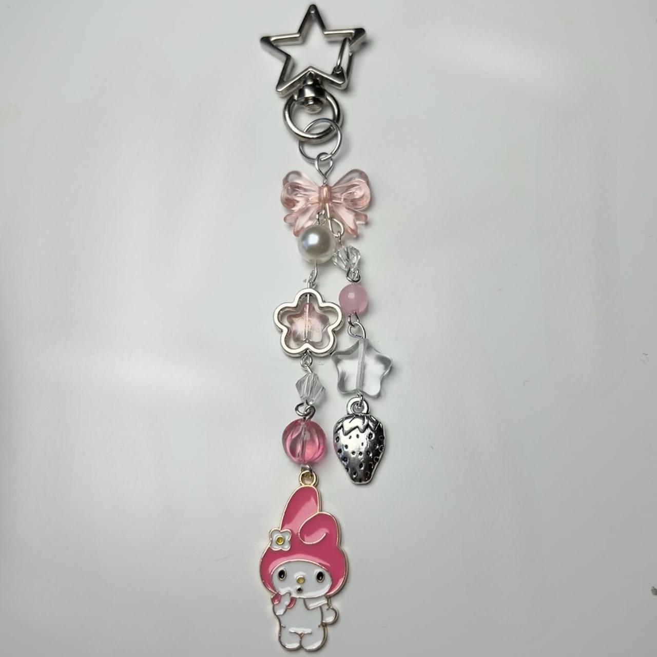 kuromi and my melody matching keychains💞 $9 for 1,... - Depop