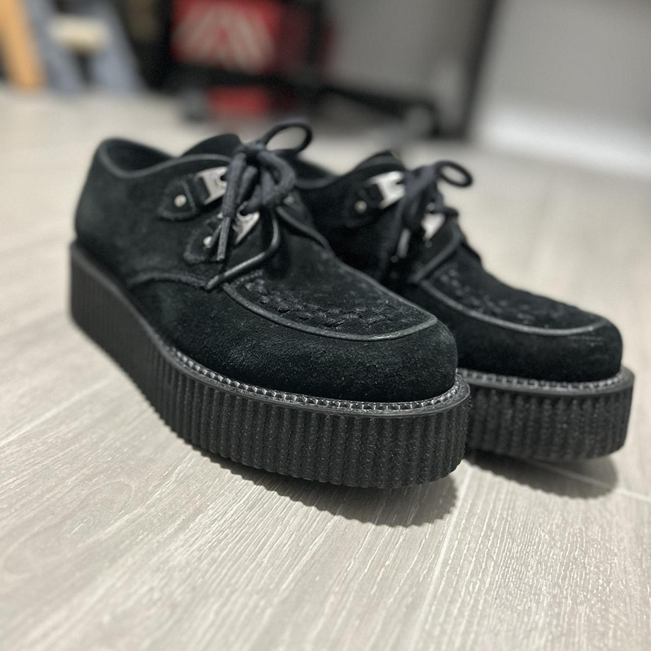 Suede New Rock Creepers Pretty much brand new as... - Depop