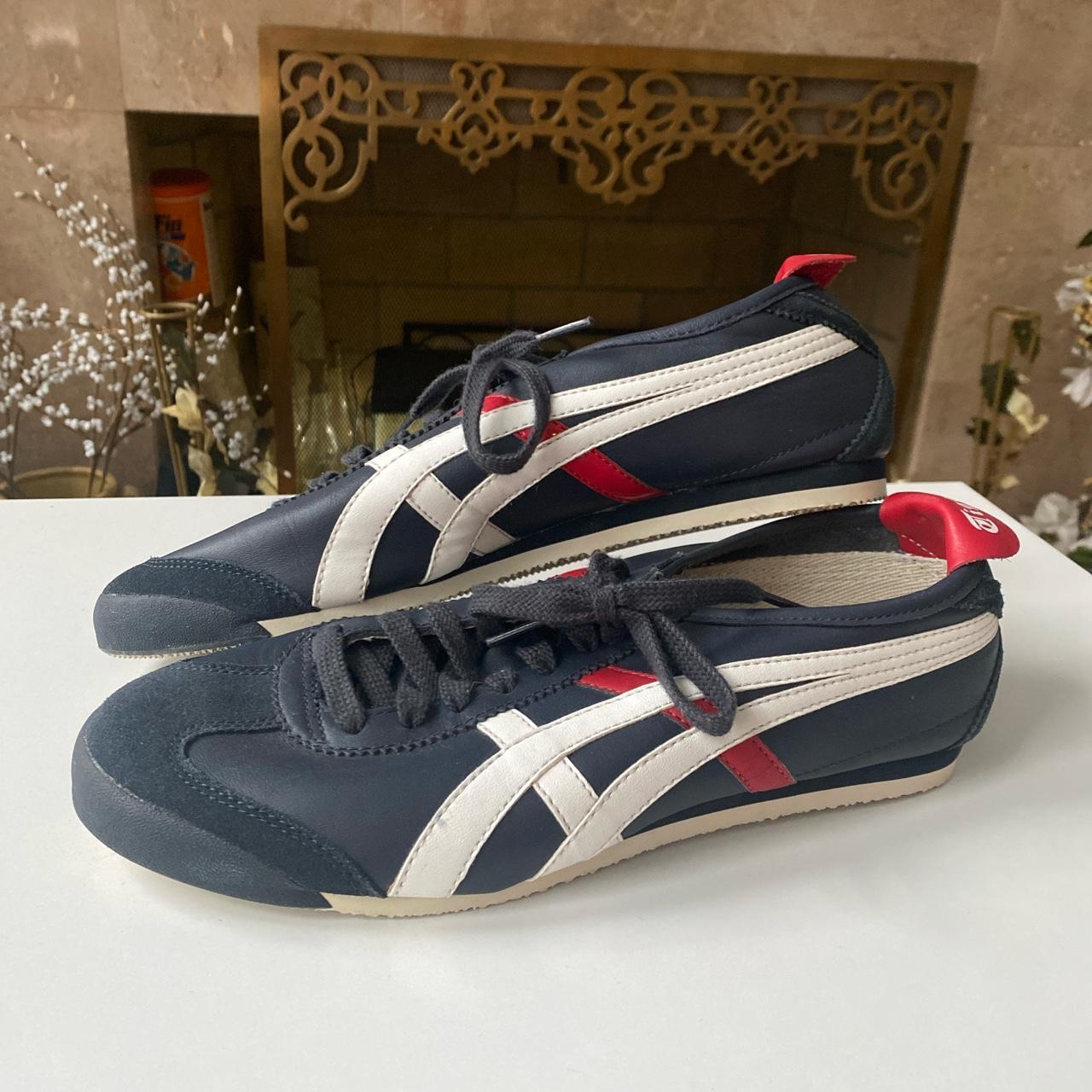 onitsuka tigers very similar to adidas sambas super... - Depop