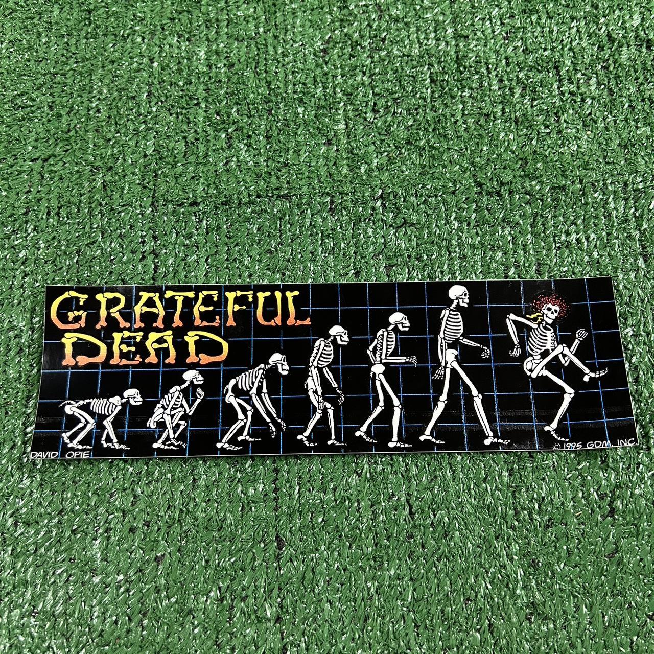 Vintage 1995 Grateful Dead bumper sticker #vintage... - Depop