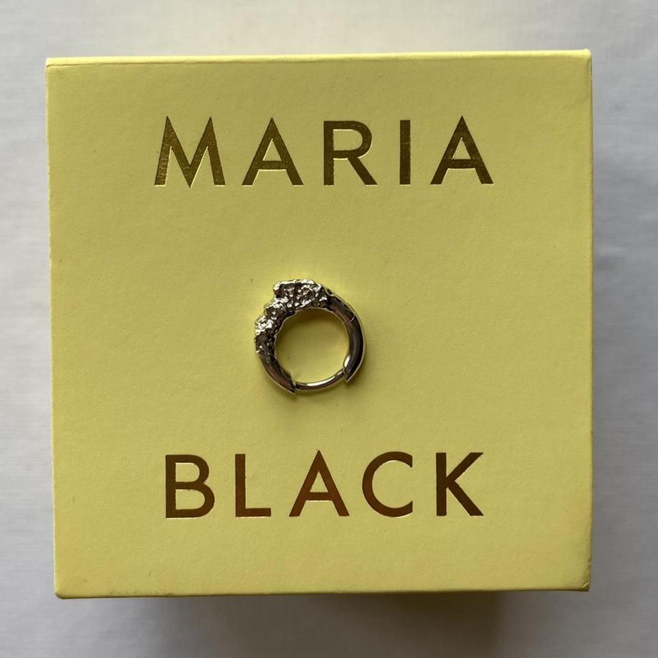 Maria Black Womens Silver Jewellery Depop